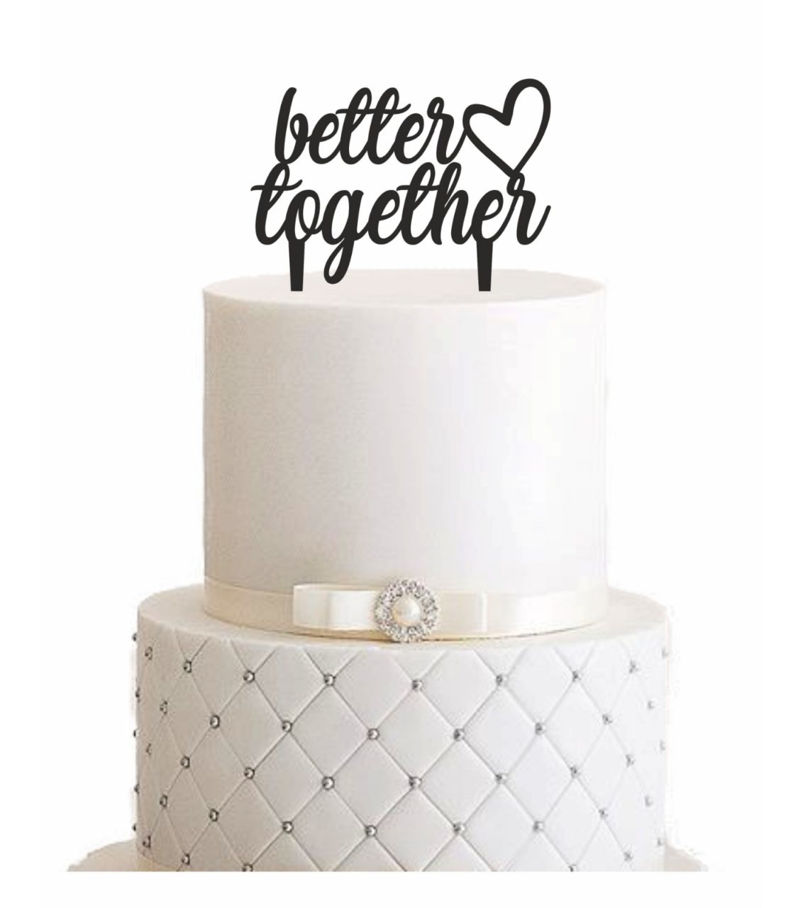 Cake Topper "better together" - MANSCHIN LASERDESIGN